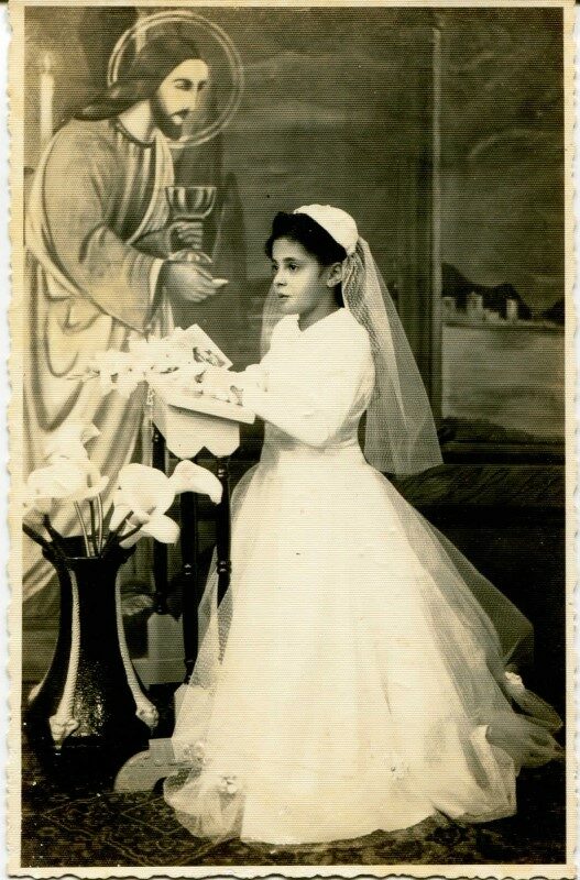 Primeira comunhão de Mereis Nara Deluca – Repositório digital do Museu ...